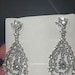 Kate Middleton Diamond Sparkle Drop Dangle Earrings Excellent Quality ...
