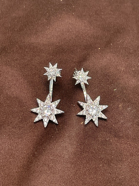 Kate Middleton Inspired Mini Mid-century Starburst Drop Dangle - Etsy