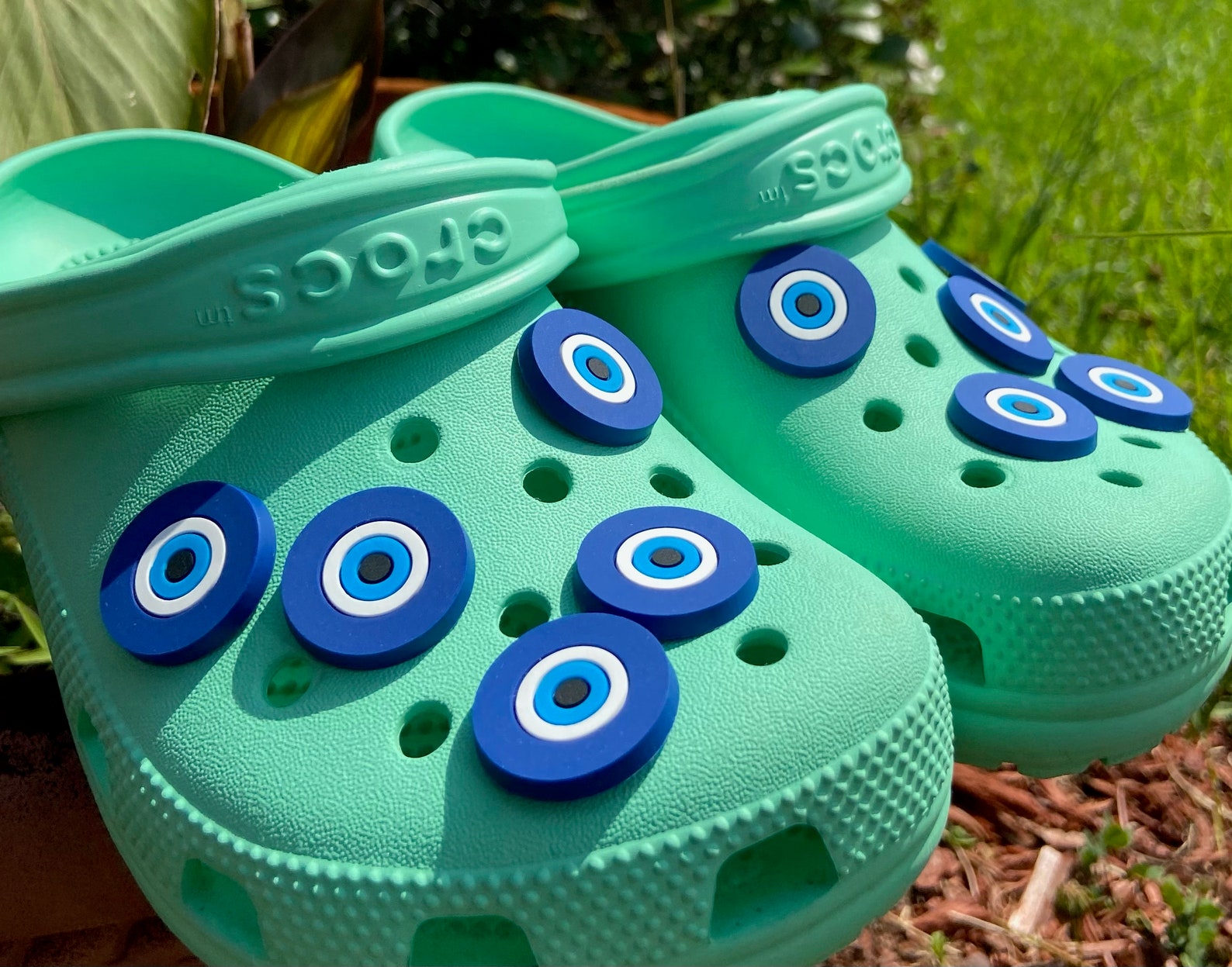 Third Eye Croc Charm Croc Accessory Hamsa Croc Charm - Etsy