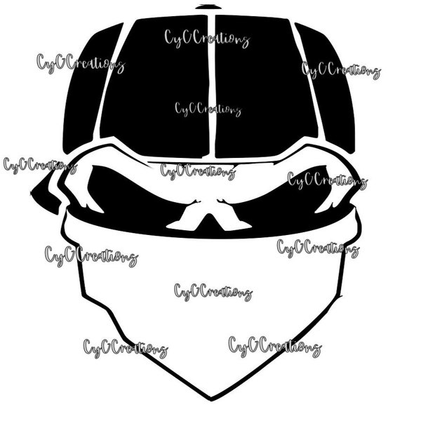 Skull Svg - Etsy