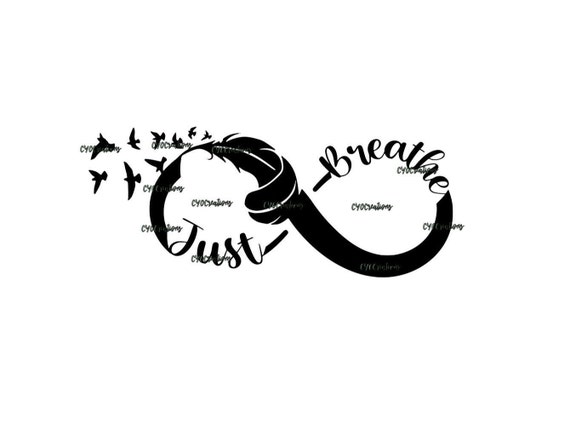 Just Breathe Symbol Just Symbol Breathe Chakra Spiritual Yoga Yogis