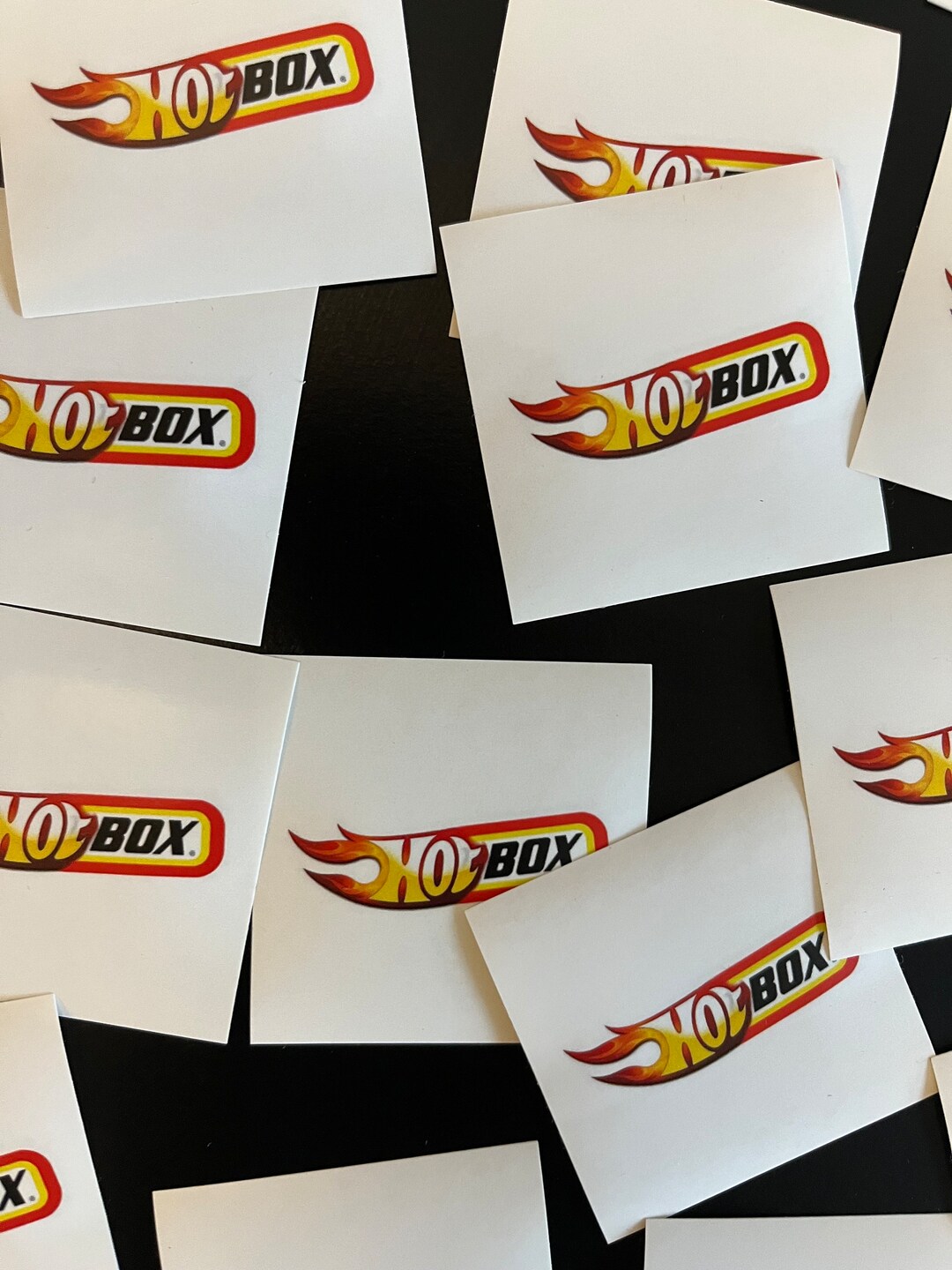 4 X Hotbox Merchandise Stickers - Not Waterproof - Etsy