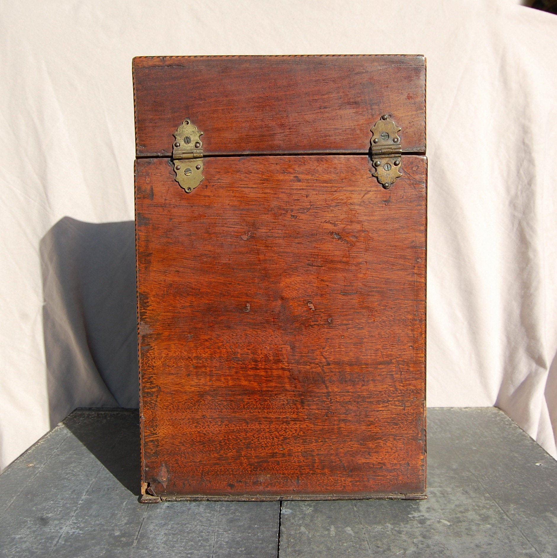 Georgian Box Antique Wood Box George III Converted Box - Etsy UK