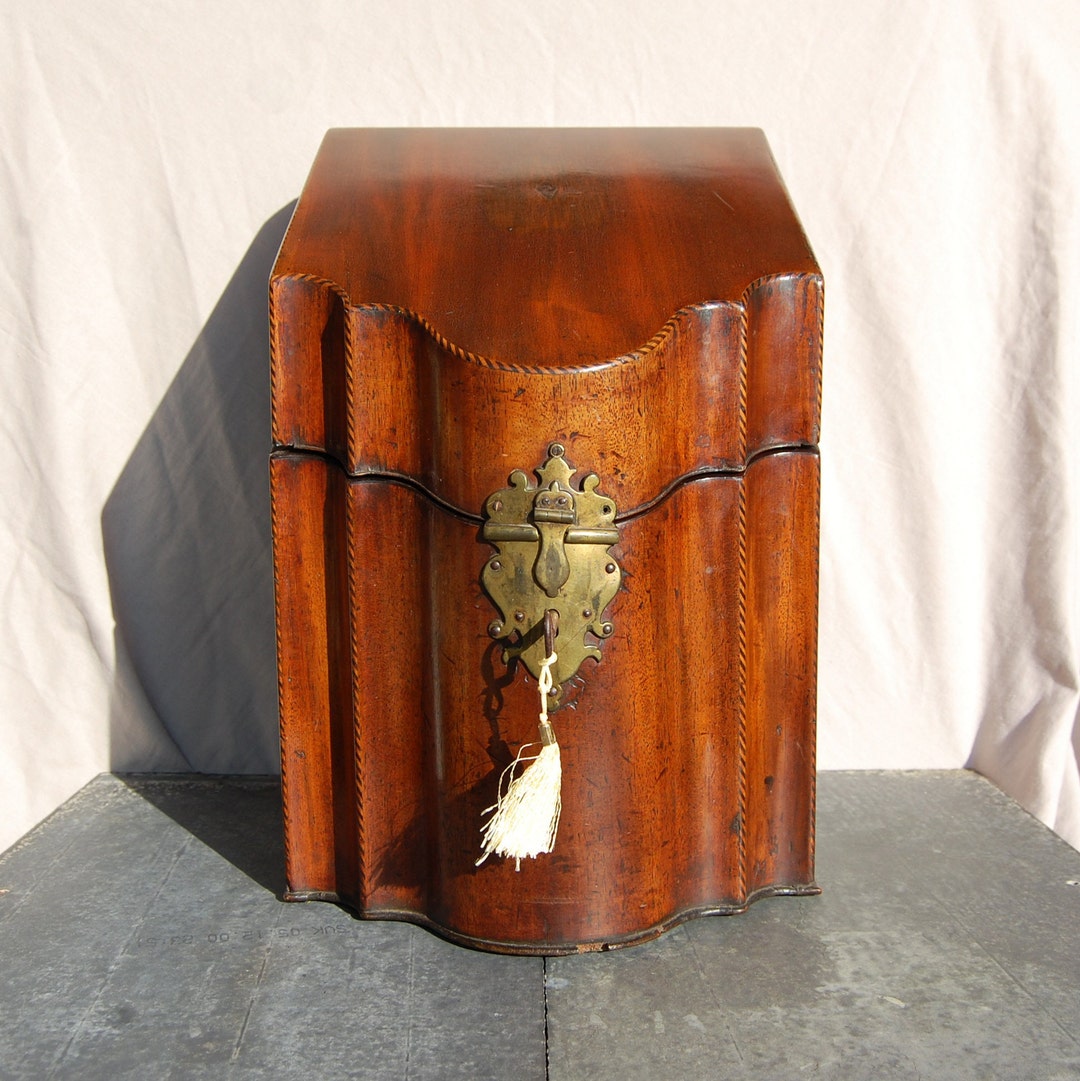 Georgian Box, Antique Wood Box, George III Converted Box, Georgian ...