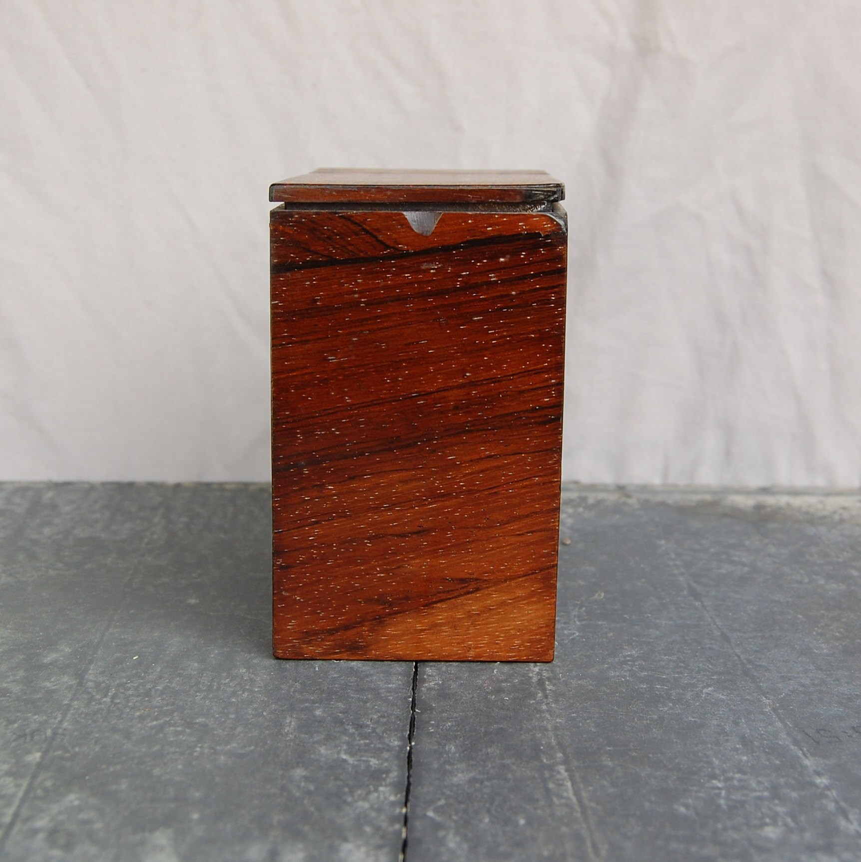 Georgian Tea Caddy Box, Antique Wood Box - Etsy