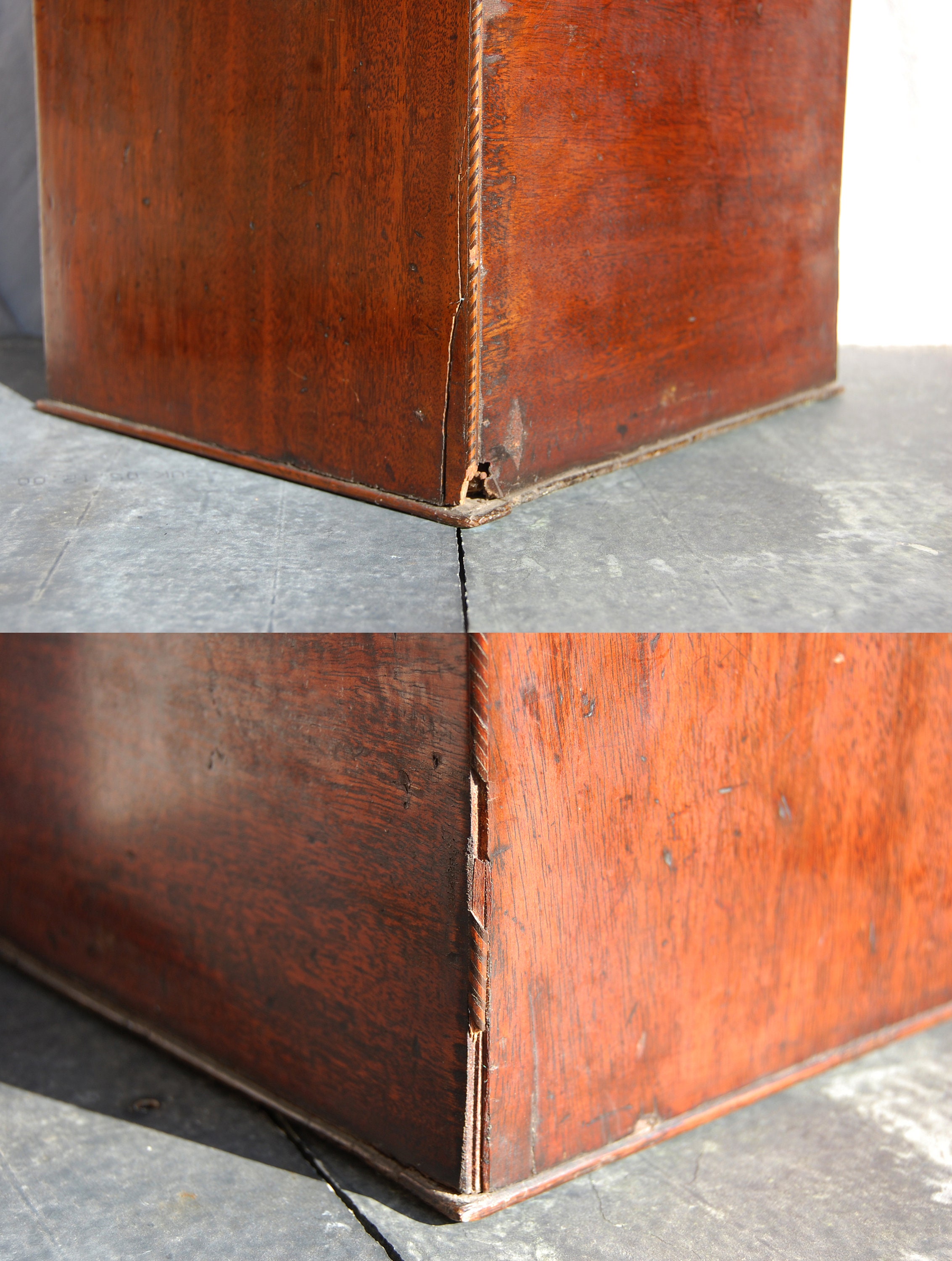 Georgian Box Antique Wood Box George III Converted Box - Etsy UK