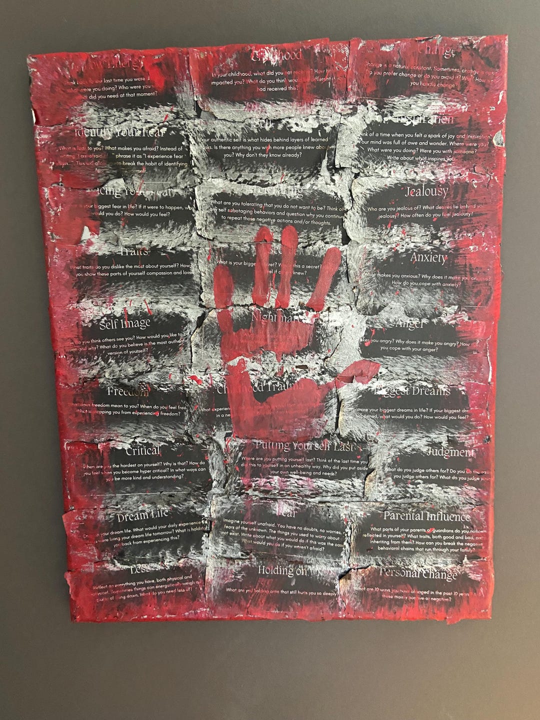 Definitive Pain Painting - Etsy
