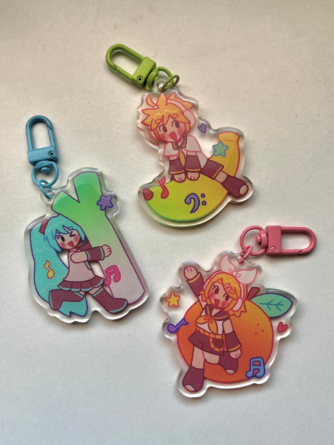Vocaloid Keychains! - Etsy
