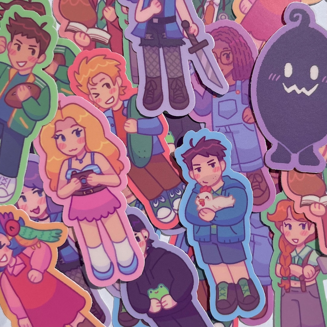 Stardew Valley Stickers! - Etsy