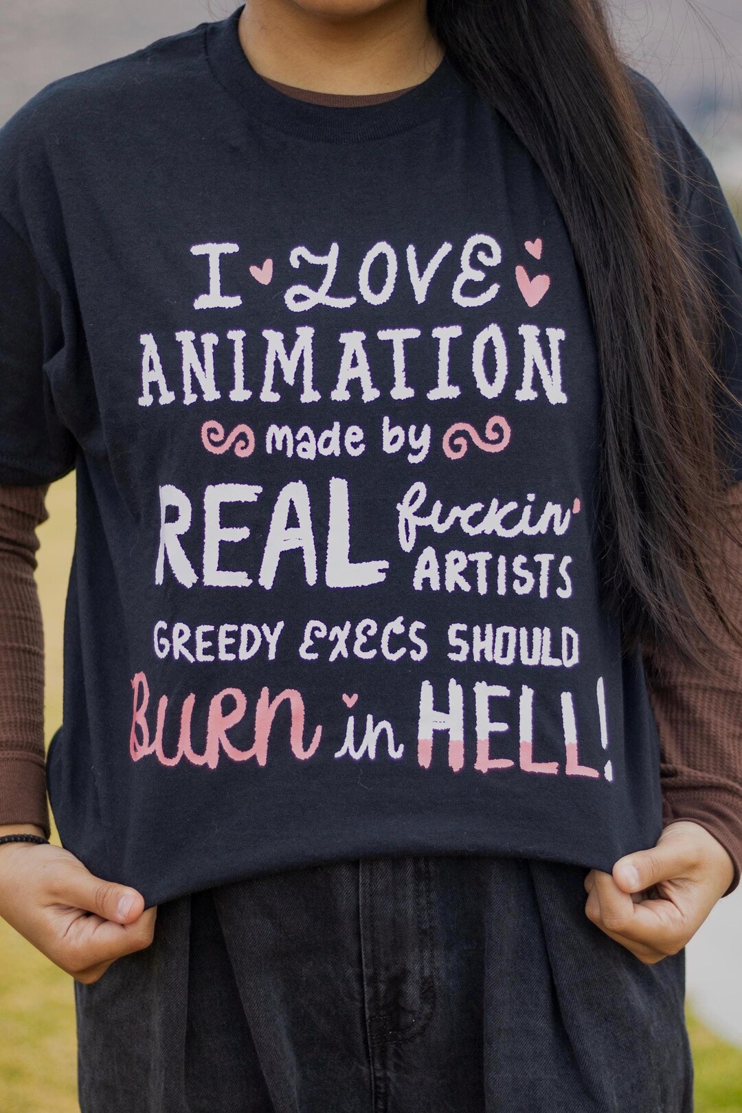 I Love Animation Shirt - Etsy