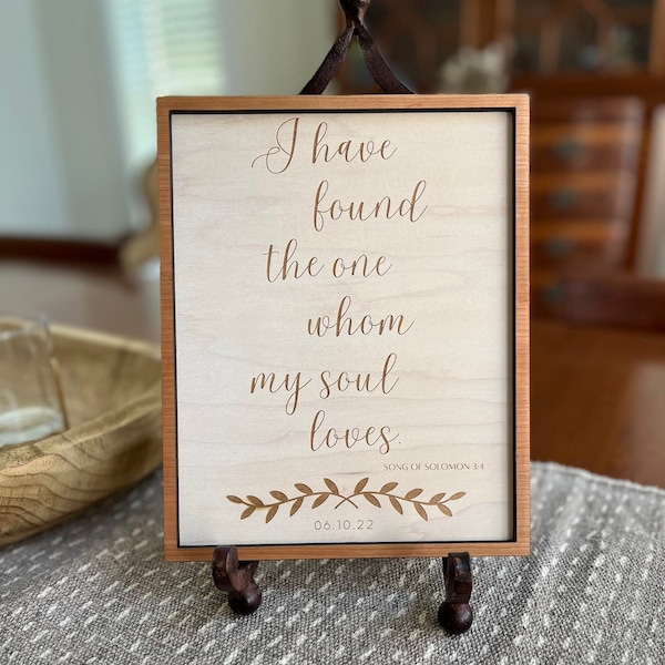 Natural Wood Sign - Etsy