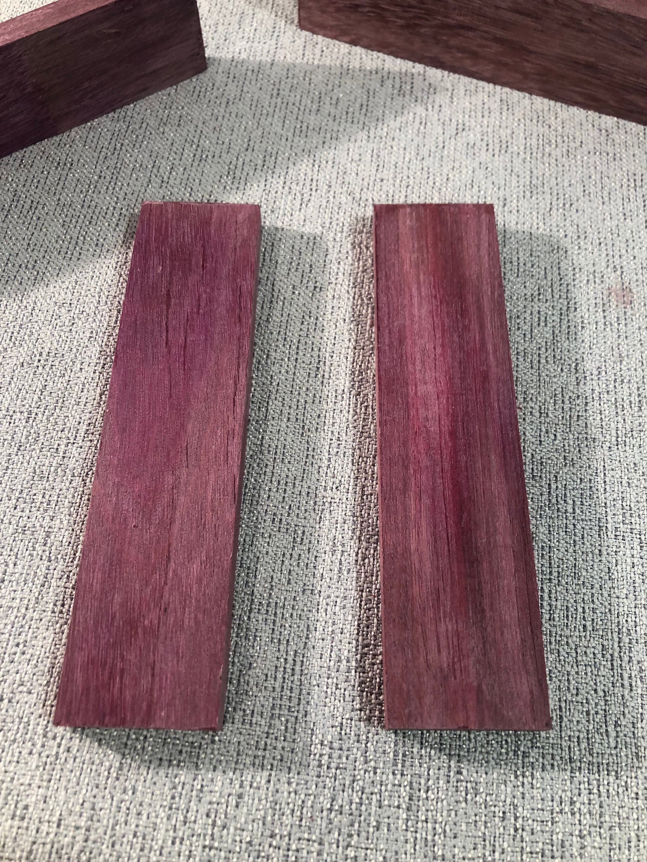 Purple Heart Knife Scales, Knife Handles, Folding Knives, Full Tang ...