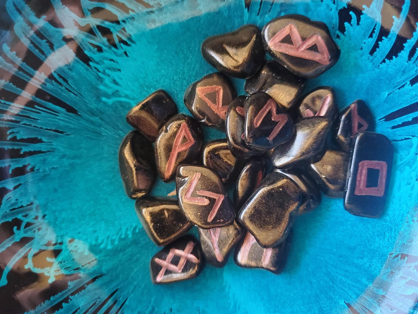 Obsidian Rune Set - Etsy