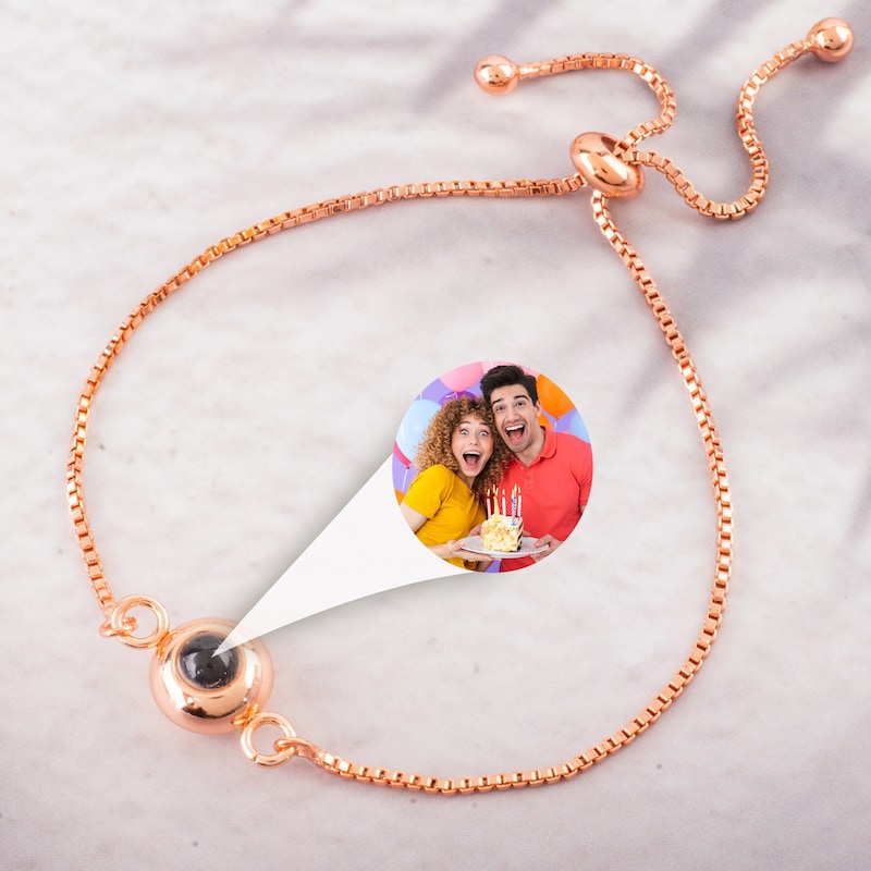 Rose Gold Photo Lock - Etsy