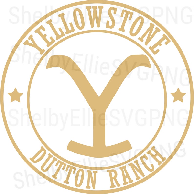 Yellowstone Tv Show Tv Series Logo Emblem Svg Png Digital File | Etsy ...