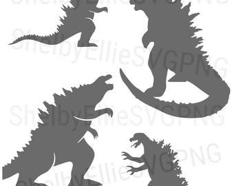 Godzilla Cutout | Etsy Singapore