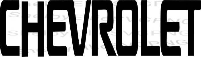 Full Chevy Logo Spelled Out Chevy Font Svg Png Digital File | Etsy