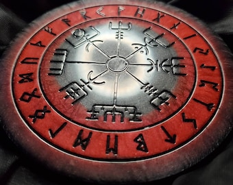 Vegvisir Viking Norse Compass Runic Divination Odin Pagan | Etsy