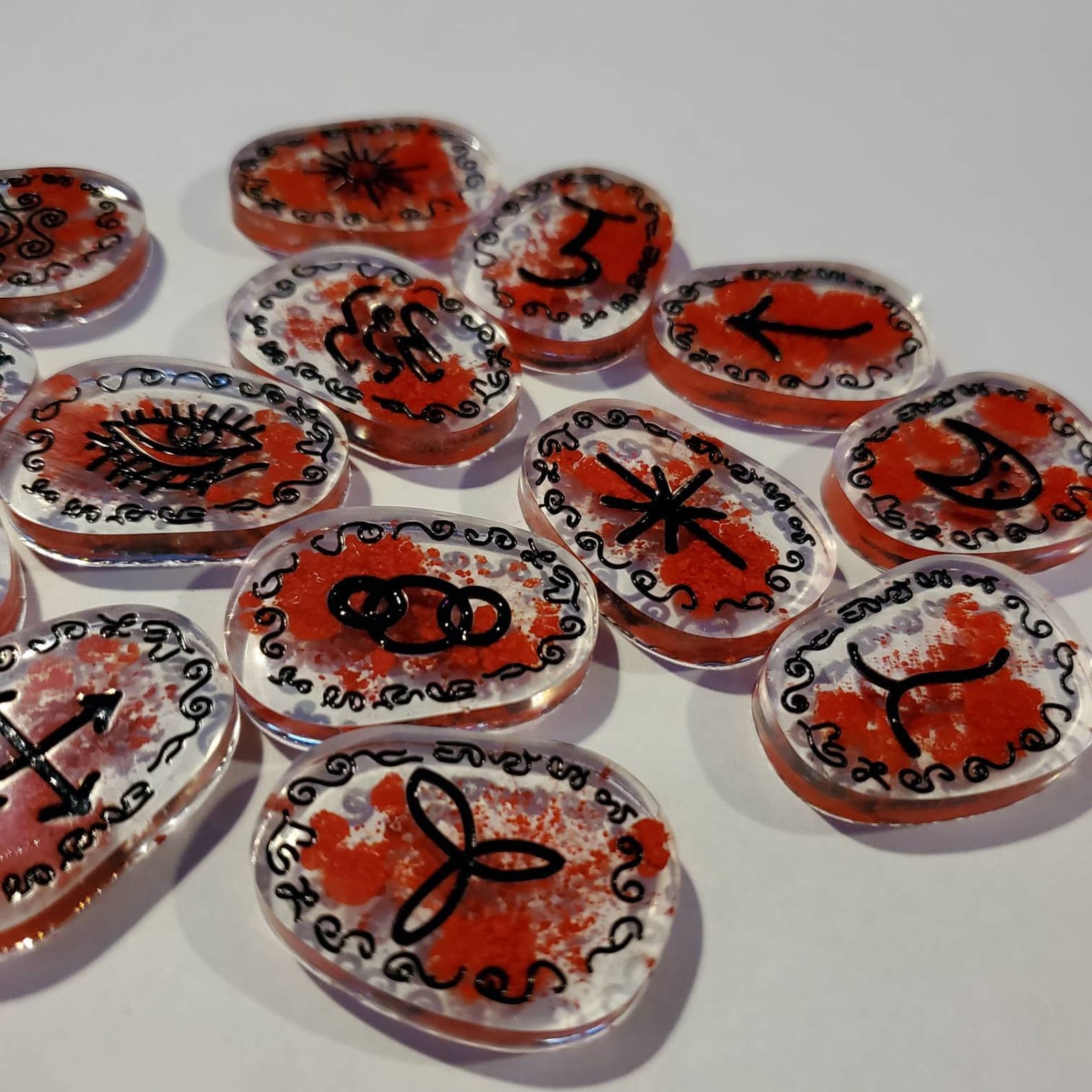 Witch Runes Pagan Runes Divination Runes Fortune Runes | Etsy