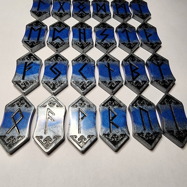 Elder Futhark Runes Divination Runic Norse Futhark Altar Tools - Etsy