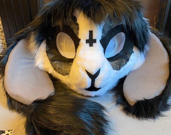 Premade Gothic Kemono Bunny Fursuit Partial - Etsy