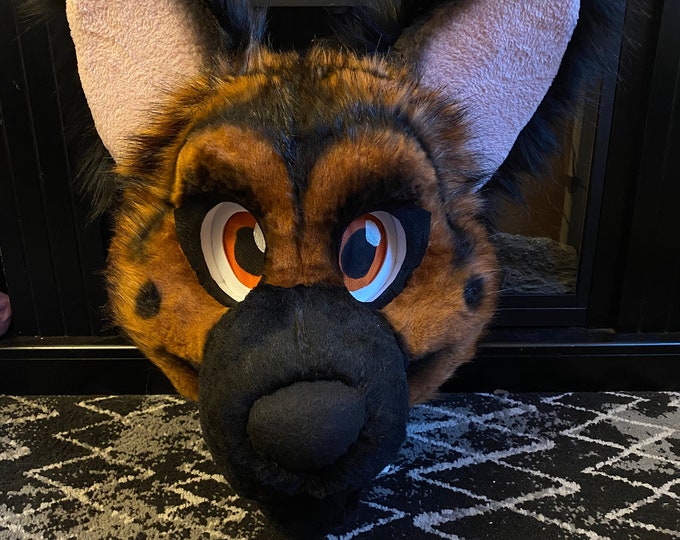 Premade German Shepherd Fursuit Head - Etsy