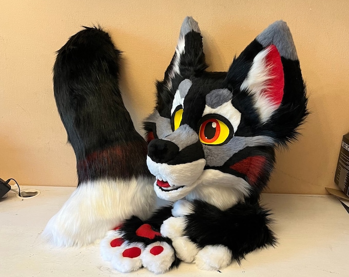 Premade Wolf Fursuit Mini Partial - Etsy