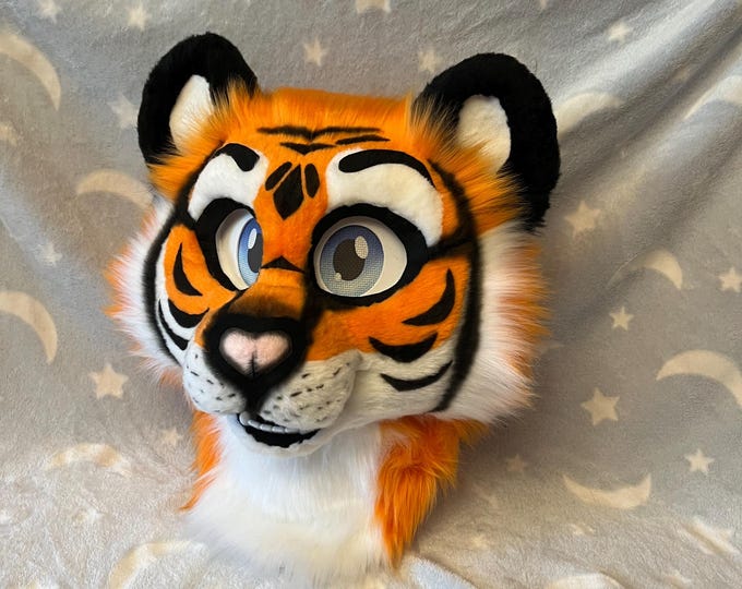 Premade Tiger Fursuit Head - Etsy