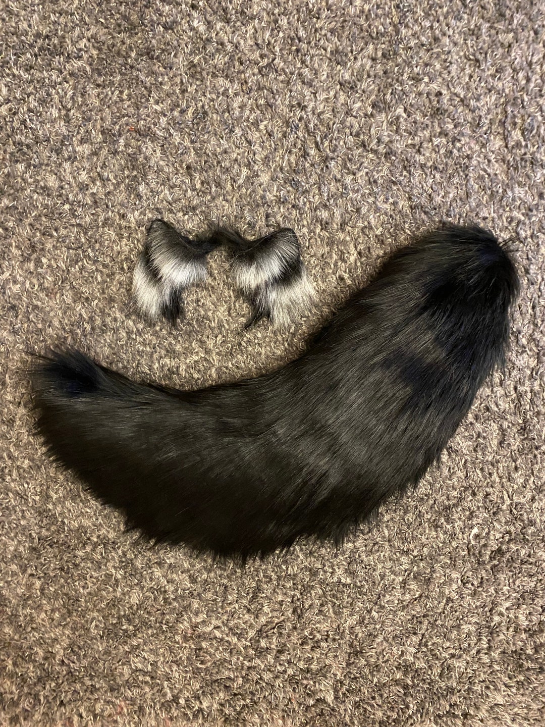 Super-motion Wolf Ears & Tail Set - Etsy
