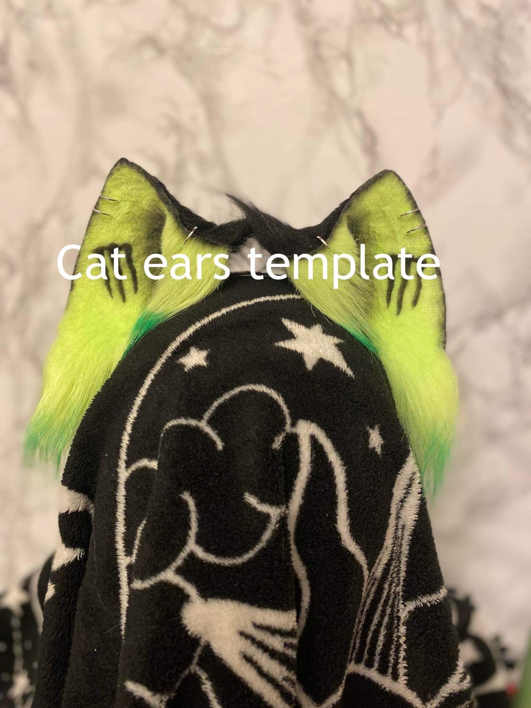 Digital Cat Ears Template - Etsy