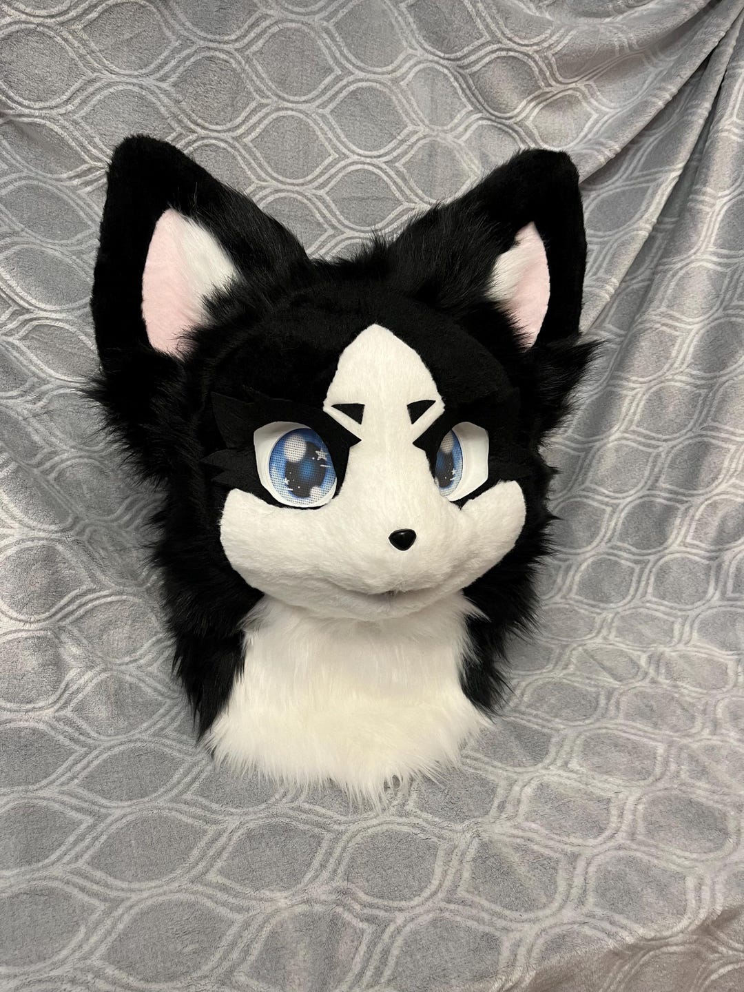 Premade Kemono Tuxedo Cat Fursuit Head - Etsy UK