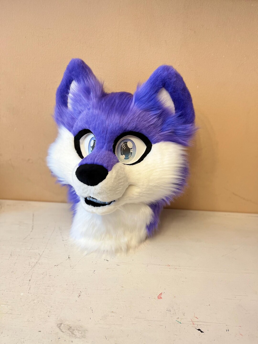Premade Purple Husky Fursuit Head - Etsy
