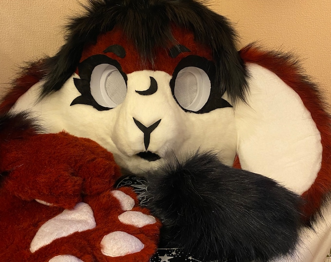Premade Gothic Kemono Bunny Fursuit Partial - Etsy