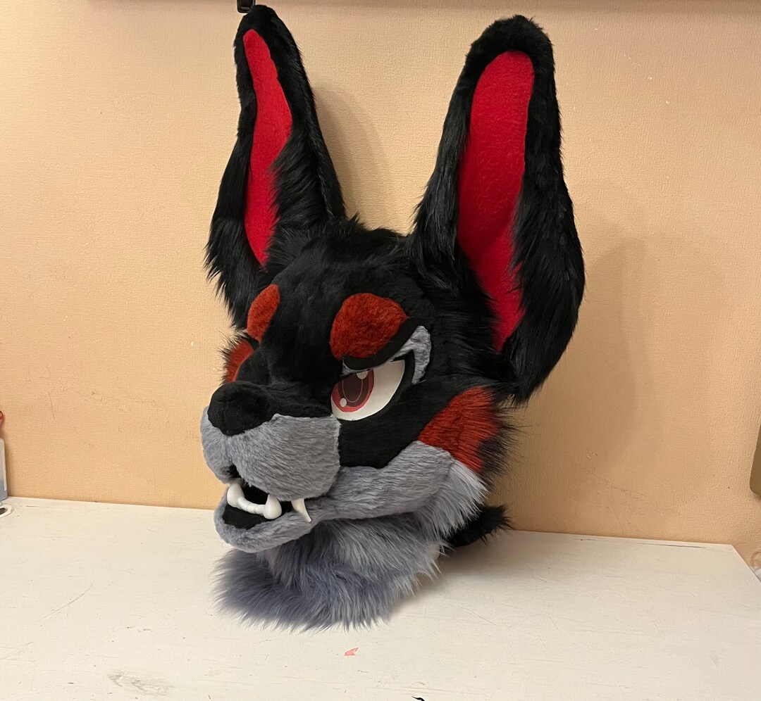 Premade Vampire Bat Fursuit Head - Etsy Australia