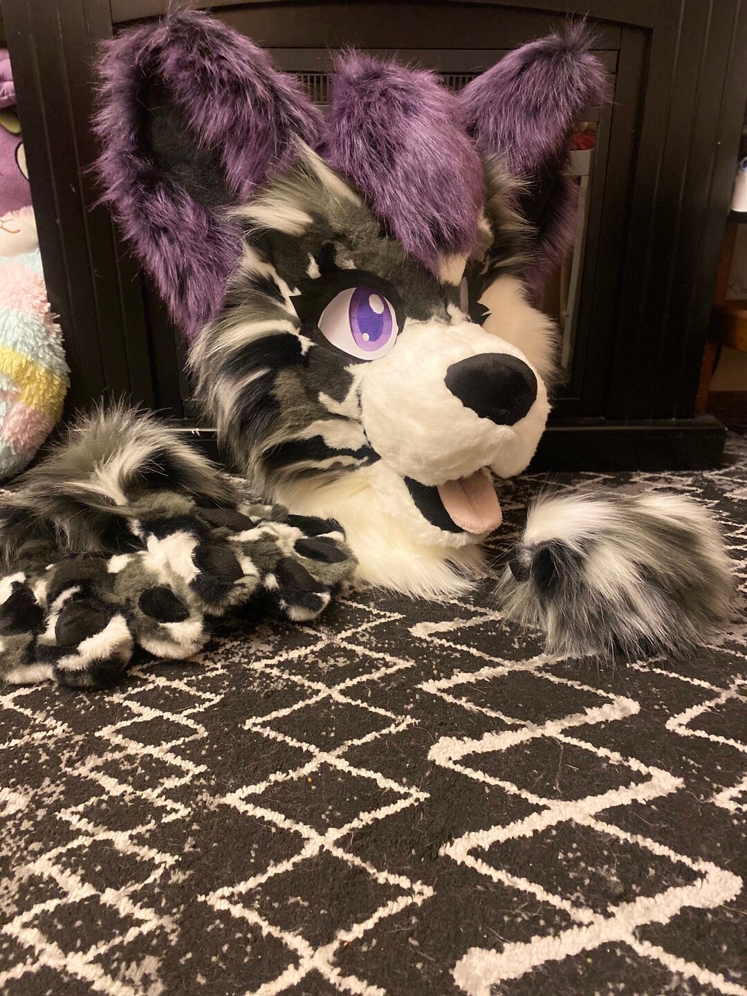 Lexi the Mutt Premade Fursuit Mini Partial - Etsy