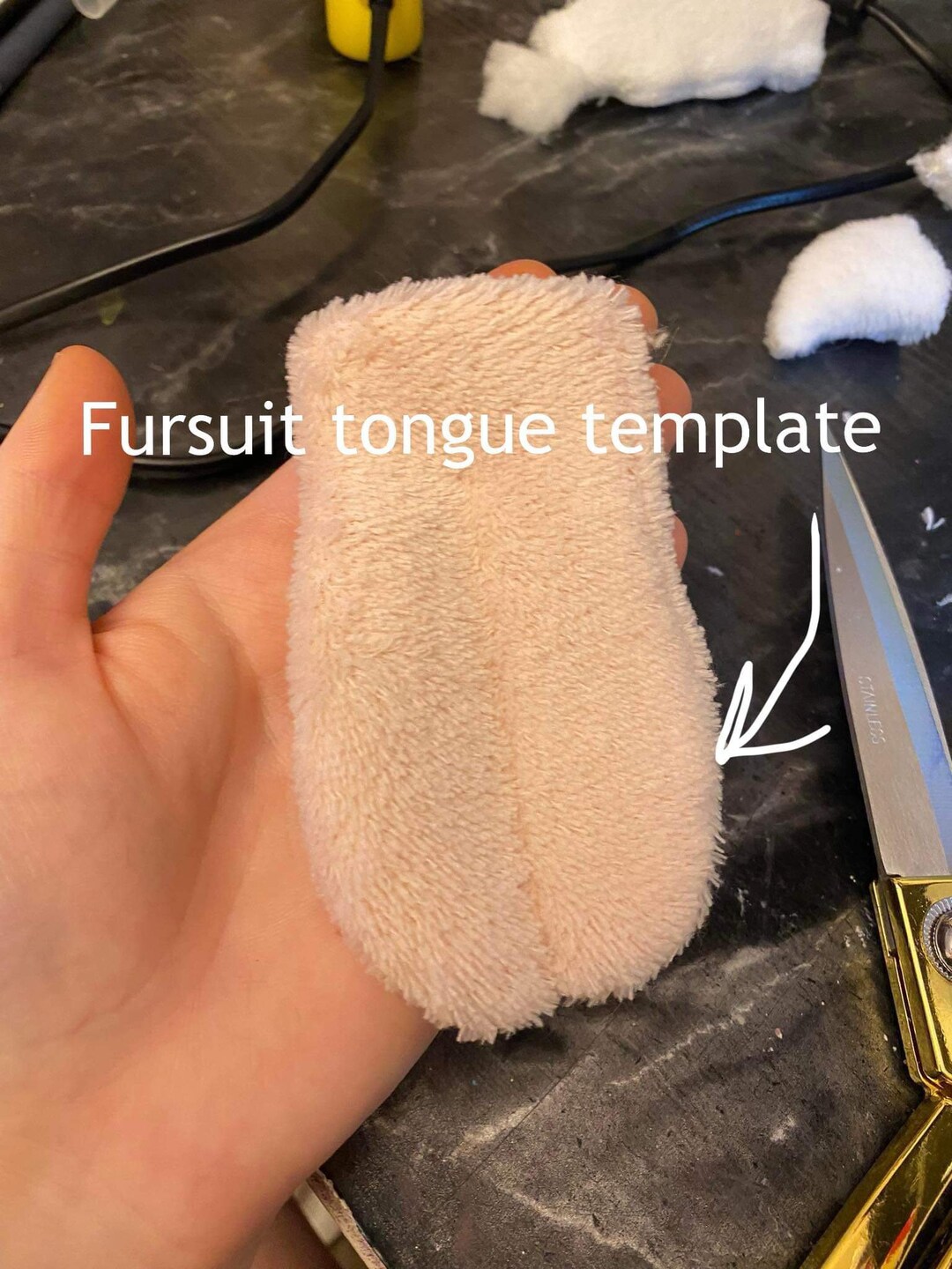 Digital Fursuit Tongue Template - Etsy