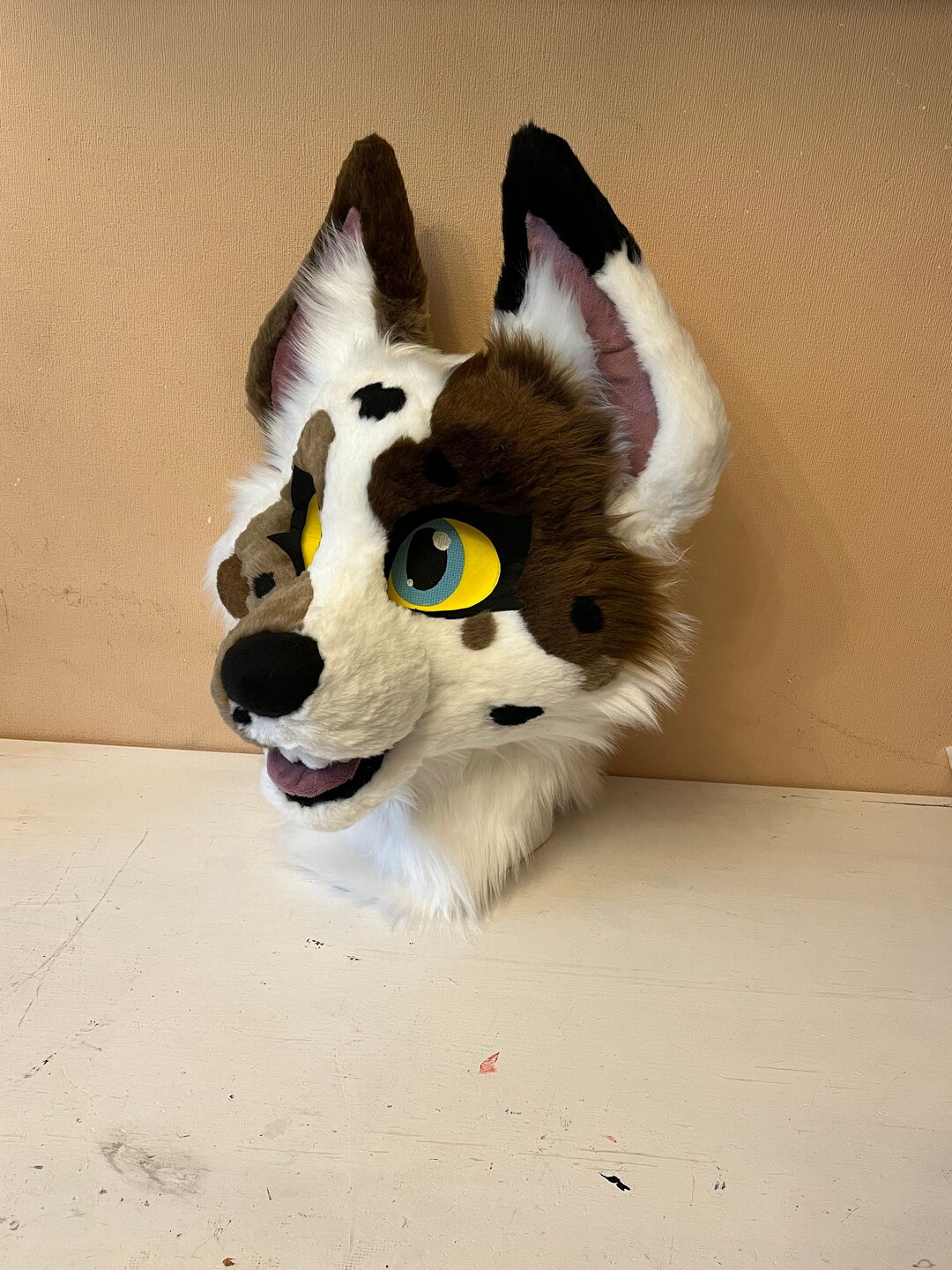 Premade Spotted Fox Fursuit Head - Etsy