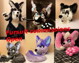 Fursuit Commissions Fursuit Head/parts Custom MESSAGE FIRST - Etsy
