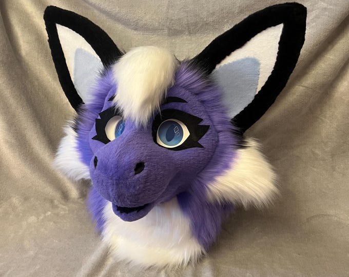 Premade Purple Dutchie Fursuit Head - Etsy