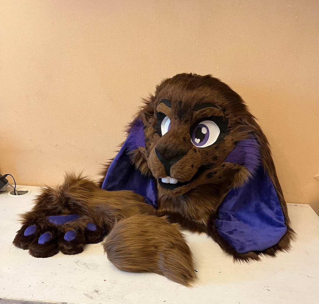 Premade Brown Bunny Fursuit Mini Partial - Etsy