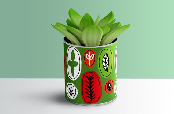 Printable DIGITAL DOWNLOAD Aluminum Can Label DIY Plant | Etsy