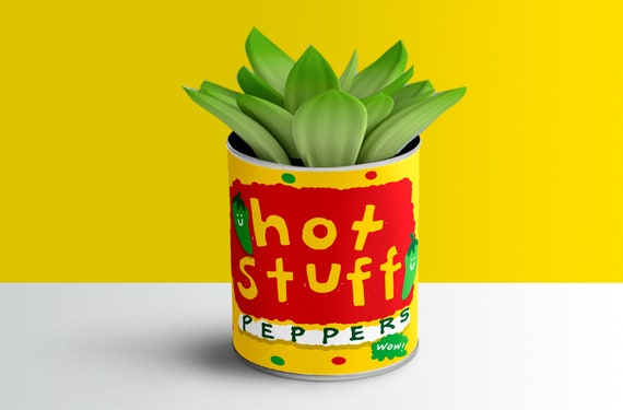 Printable DIGITAL DOWNLOAD aluminum can label DIY plant | Etsy