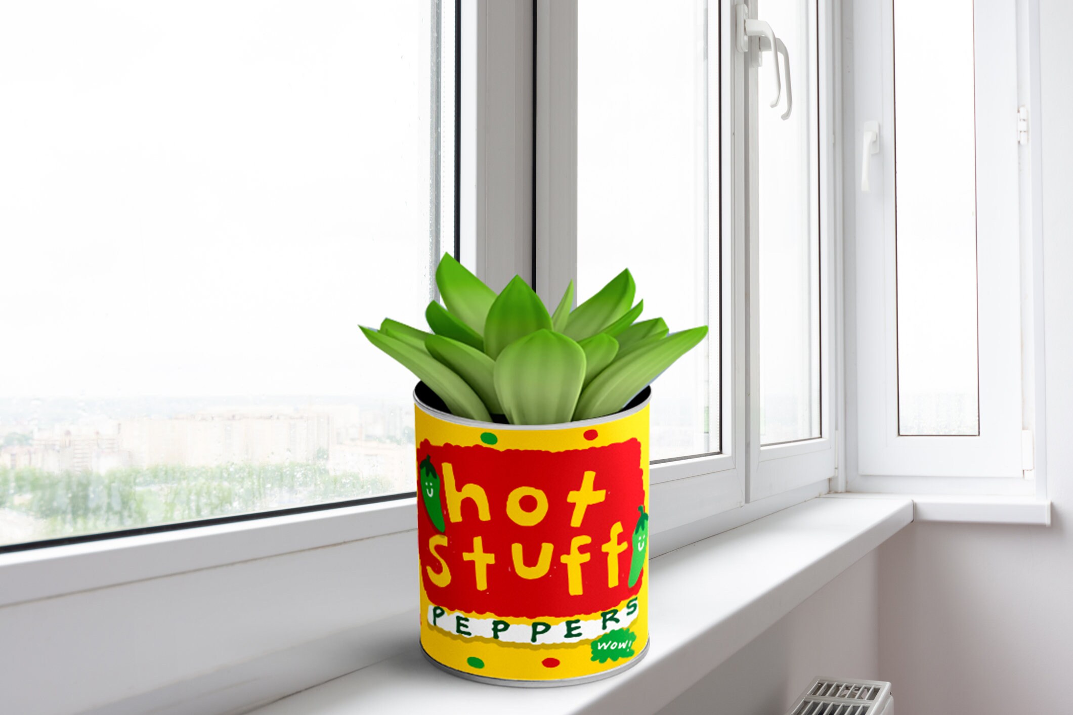 Printable, DIGITAL DOWNLOAD, Aluminum Can Label, DIY Plant Pot, Craft ...
