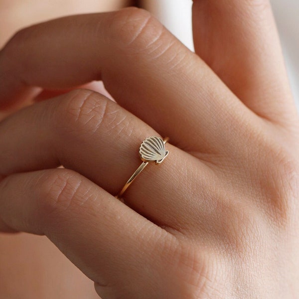 Seashell Ring - Etsy