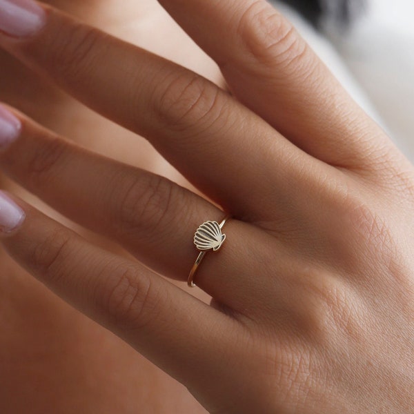 Seashell Ring - Etsy