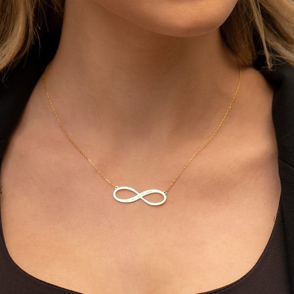 Infinity Necklace - Etsy