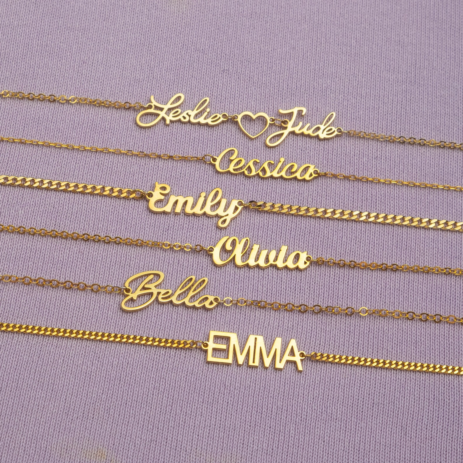 Personalized Name Bracelets Personalized Name Bracelets - Etsy