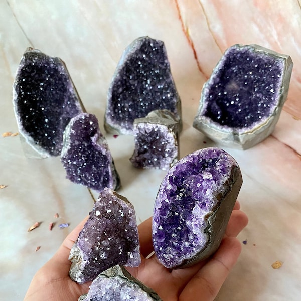 Amethyst Geode - Etsy