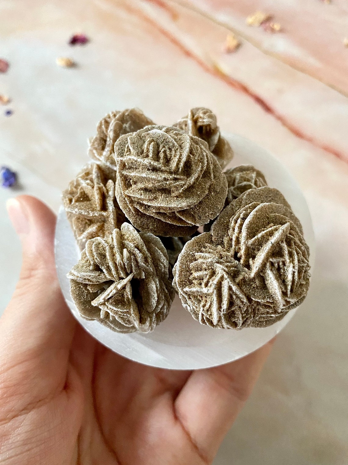 Natural Selenite Desert Rose Crystal Desert Rose Selenite | Etsy