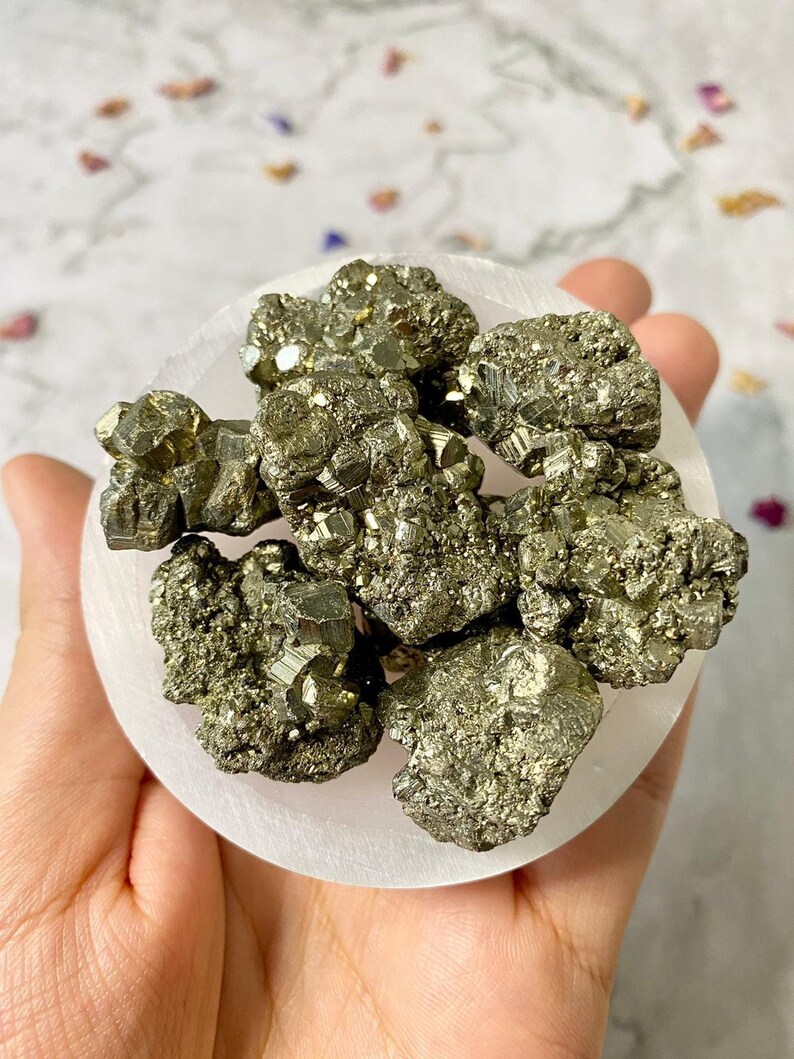 Pyrite Clusters Raw Pyrite Specimen Iron Pyrite Rough | Etsy